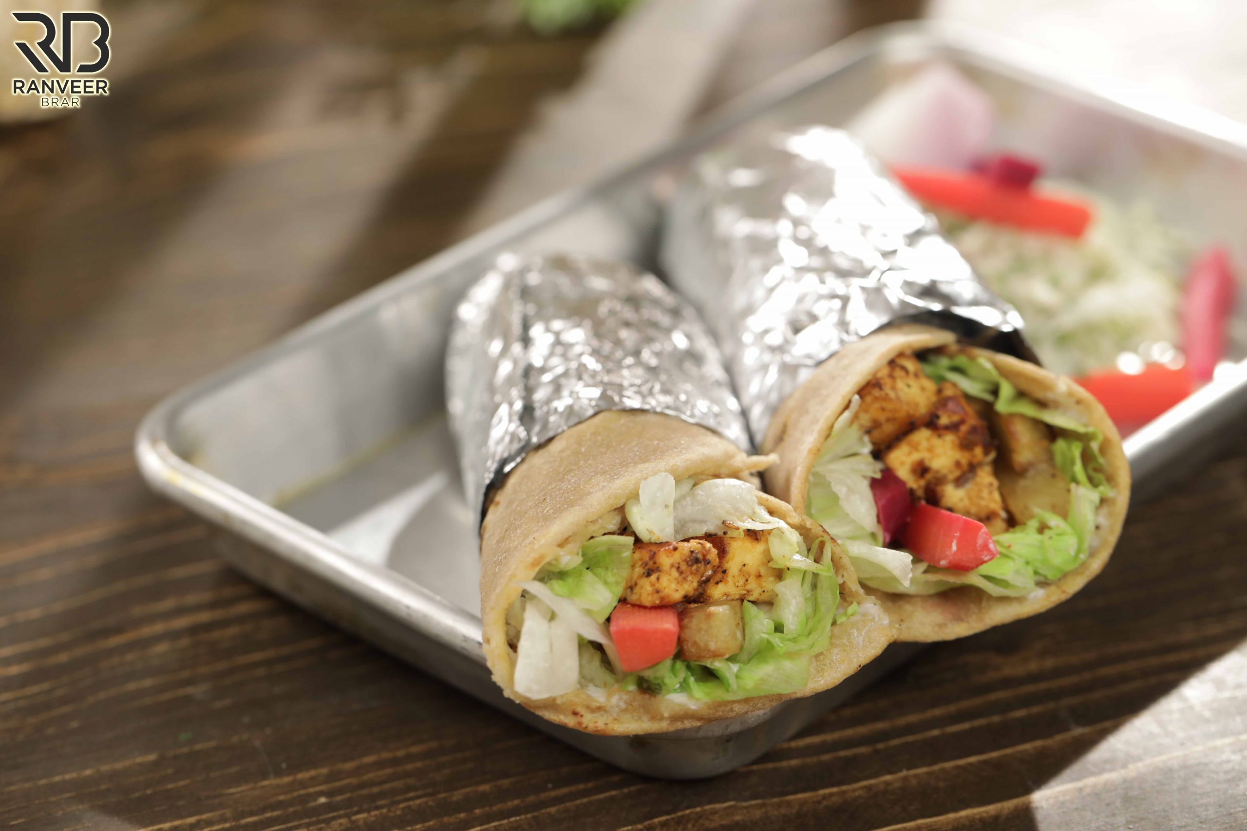 Easy Paneer Shawarma Recipe Ranveer Brar